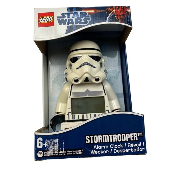 Lego | Toys | Lego Star Wars Storm Trooper Digital Alarm Clock Mini ...